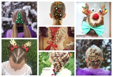 Adorable DIY Kids Christmas Hairstyles Your Children Will Fall In Love ...