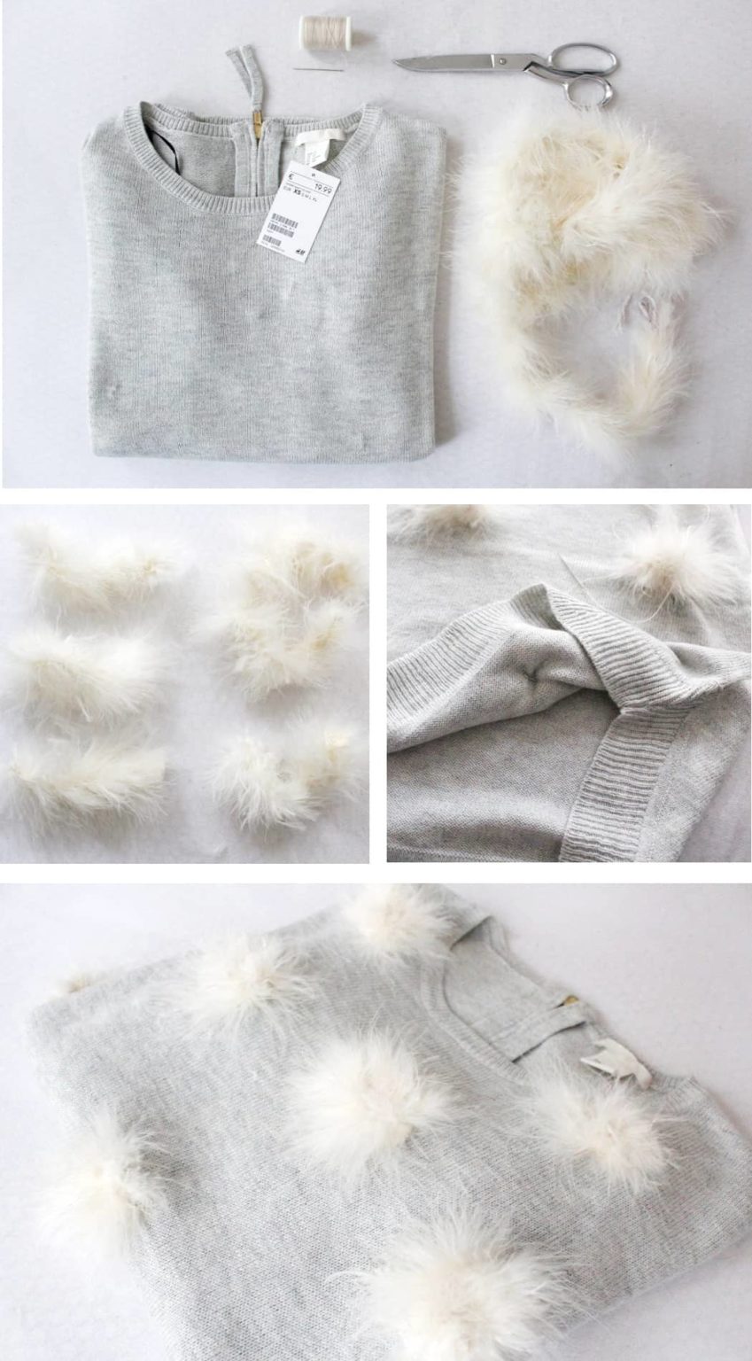 Step By Step DIY Tutorials To Upgrade Your Old Sweater Into A New ...