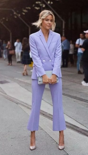 Spring 2019 Biggest Trend: Bold Colored Women Suits For Stylish And ...
