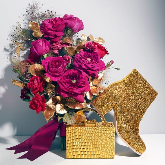 Magenta and Gold Wedding Decor Color Scheme For Bolder and Royal ...