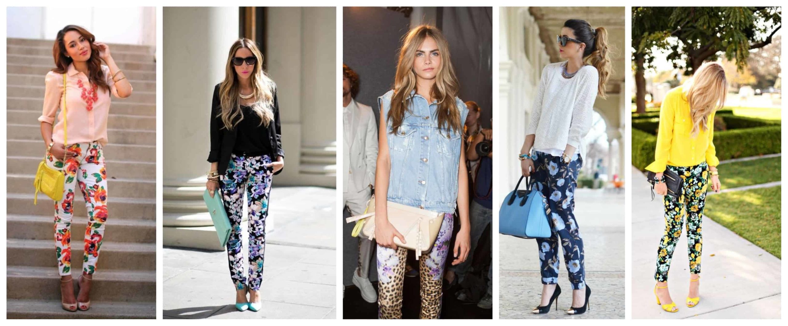 Stylish Ways To Colorful Your Spring Style: Floral Pants For Glamorous ...