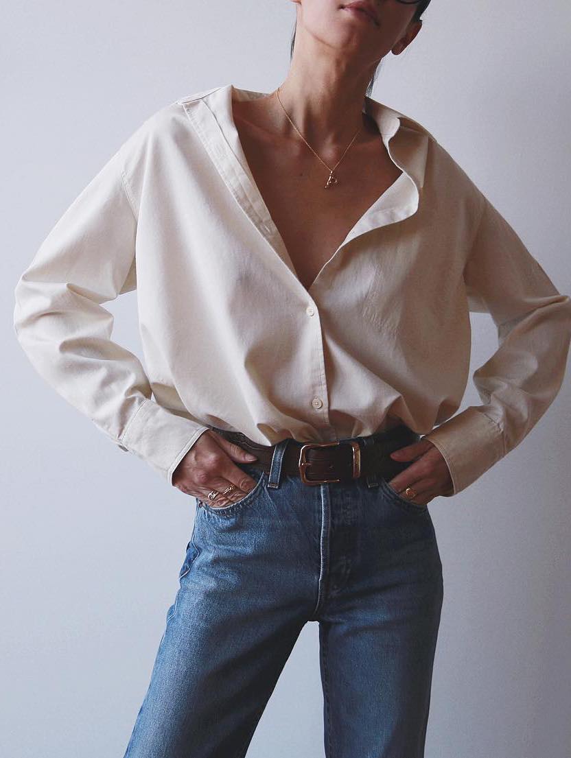 The Chicest Ways To Combine Button Shirt This Summer - ALL FOR FASHION ...