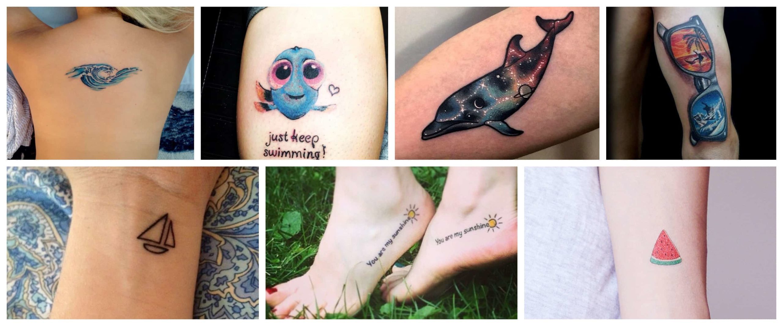 The Most Creative Summer Inspired Tattoos That Are A Must For The ...