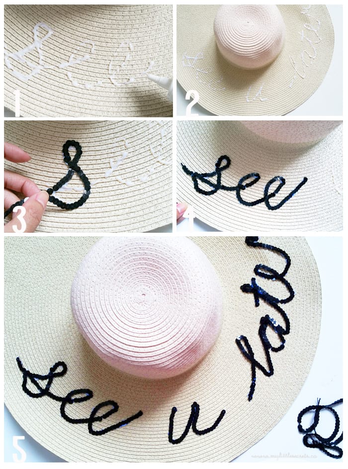DIY Beach Hat Tutorials To Upgrade Your Old Beach Hat Into A New One ...