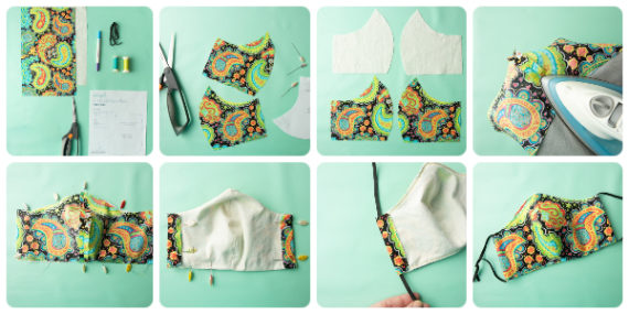 How To Make Fabric Face Masks And Protect Yourselves And The Others ...