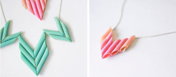 Eye-Catching DIY Pasta Jewelry Ideas That You Can Make While You Are In ...