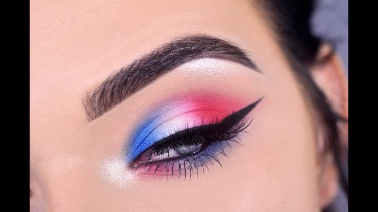 Patriotic Makeup Ideas That Will Put You In The Festive Mood For 4 July ...