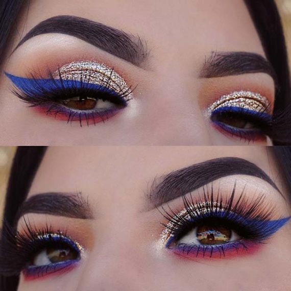 Patriotic Makeup Ideas That Will Put You In The Festive Mood For 4 July ...