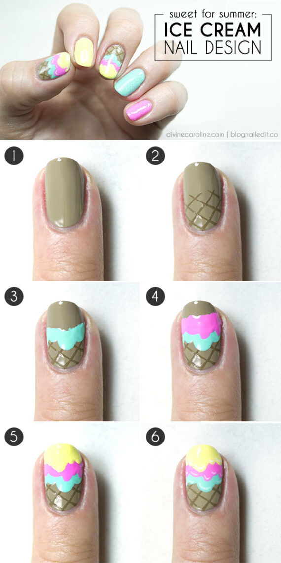 Inspiring Step By Step Nails Tutorials That Are Easy To Recreate - ALL ...