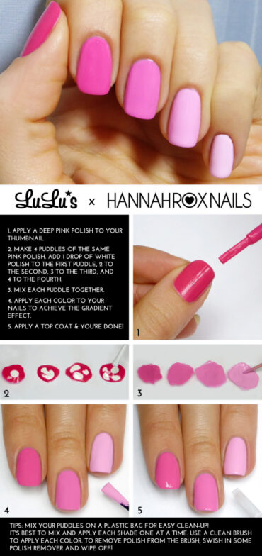 Inspiring Step By Step Nails Tutorials That Are Easy To Recreate - ALL ...