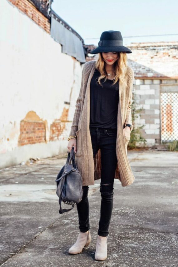 How To Style Cardigans This Fall And Look Modern - ALL FOR FASHION DESIGN